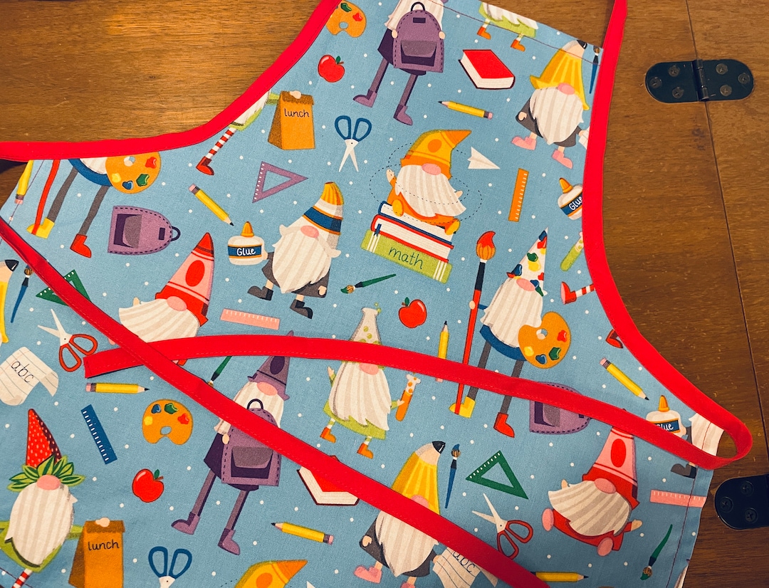 Back to School Apron Kids Apron Art Apron School Apron - Etsy