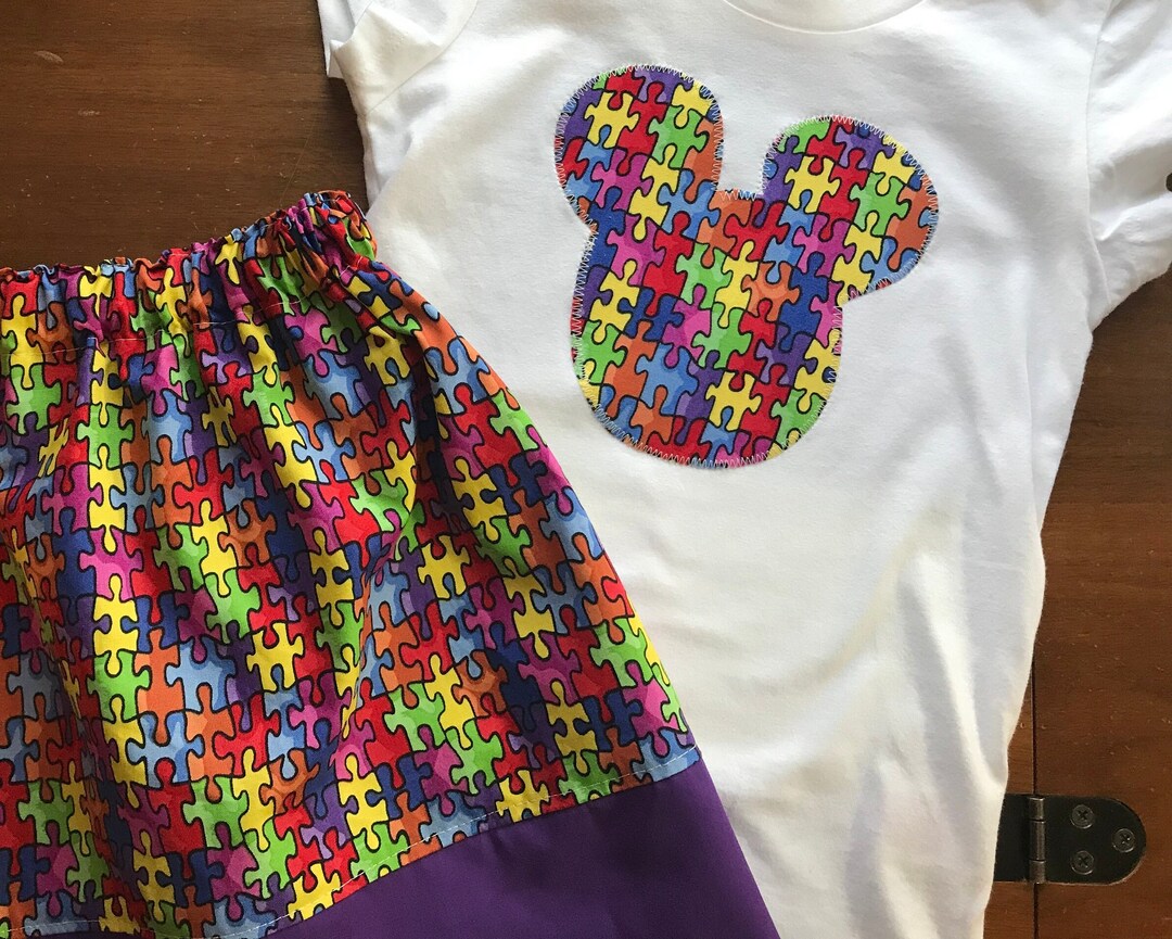 Autism Awareness Disney - Ready to Ship - Size 4T - Autism Awareness ...