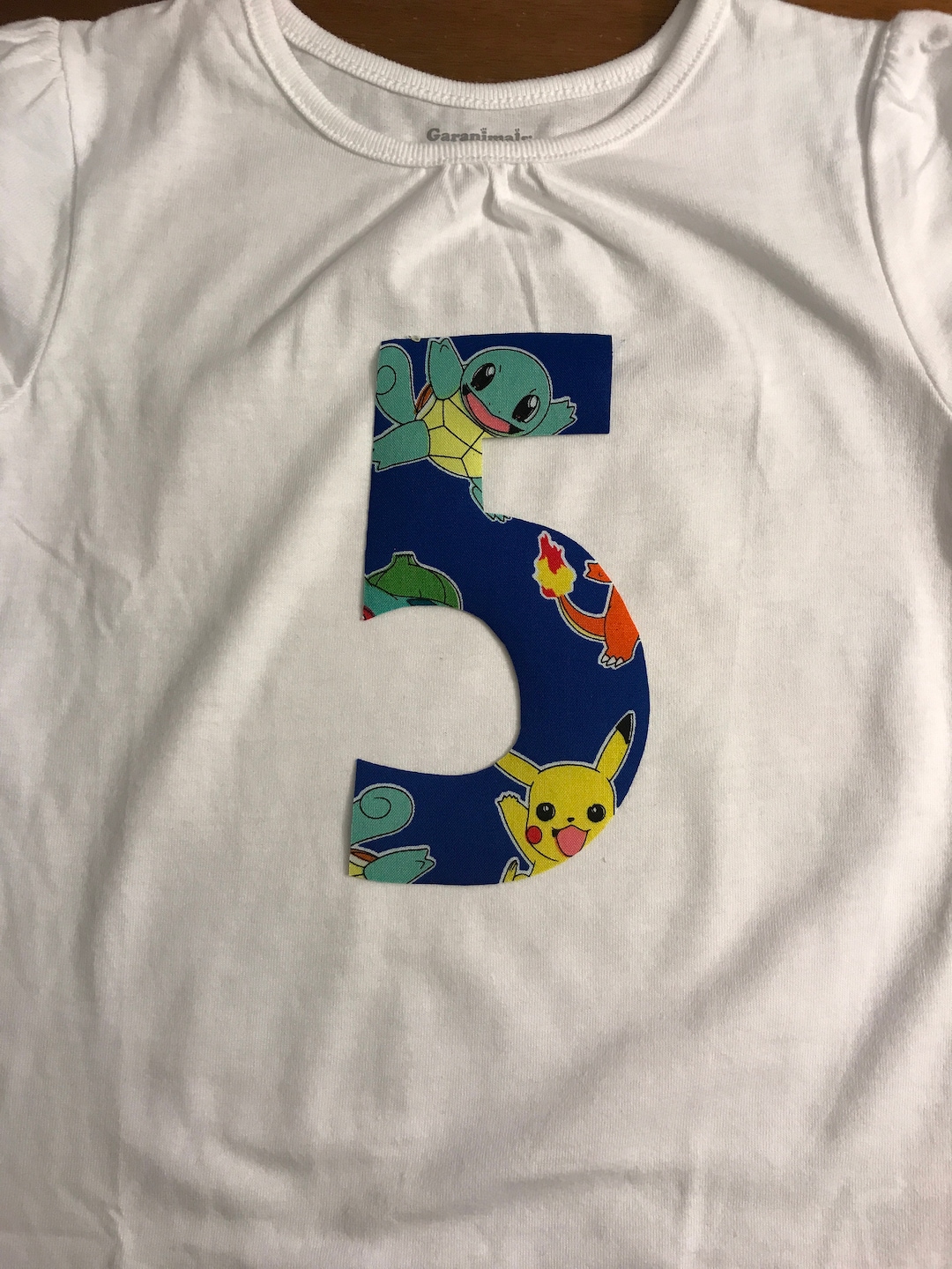 Girls Pokemon Birthday Shirt Applique Birthday Shirt Pokémon - Etsy
