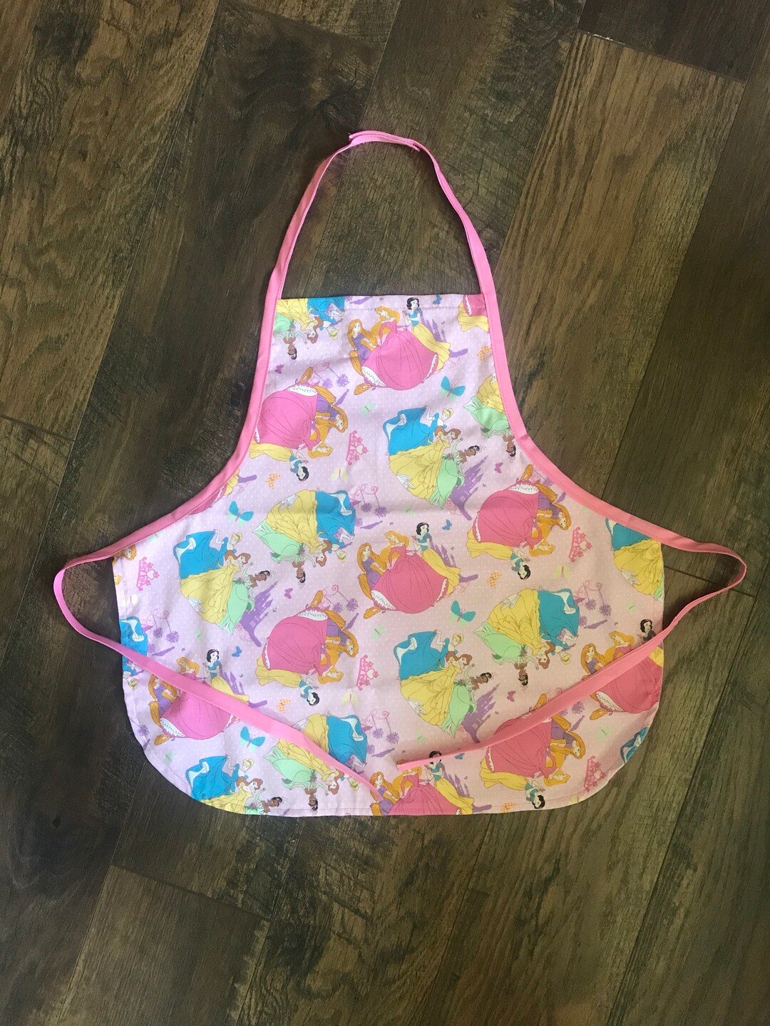Kids Apron - Disney Princess Apron - Reversible Apron - Disney Apron ...