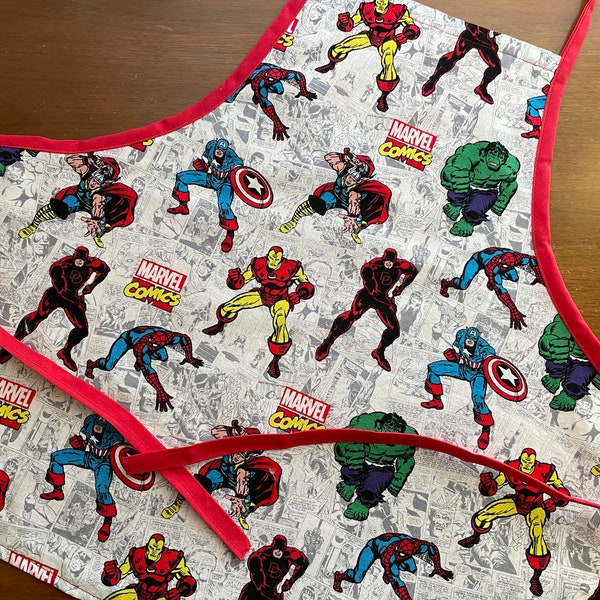 Superhero Apron - Etsy