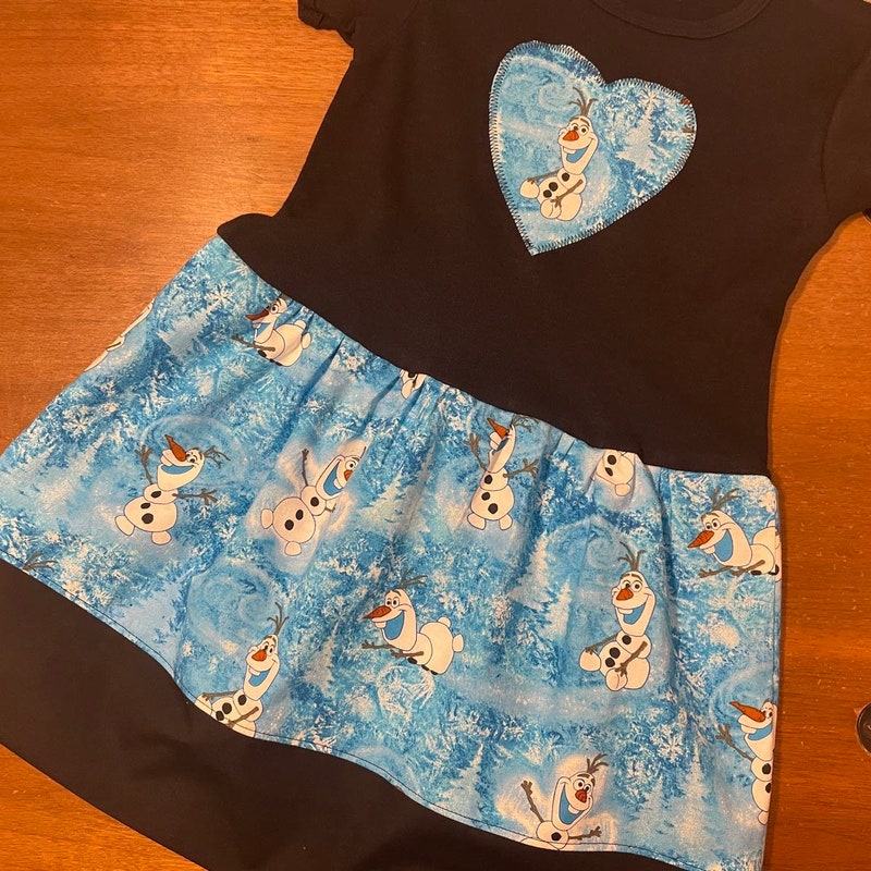 Frozen Olaf Dress - Etsy