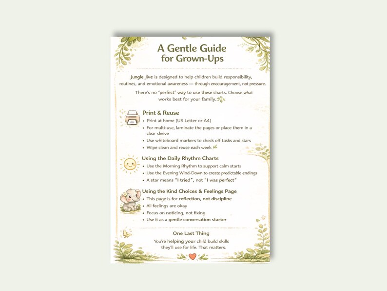 Gentle Kids Routine Pack Printable | Morning & Evening Visual Schedules ...