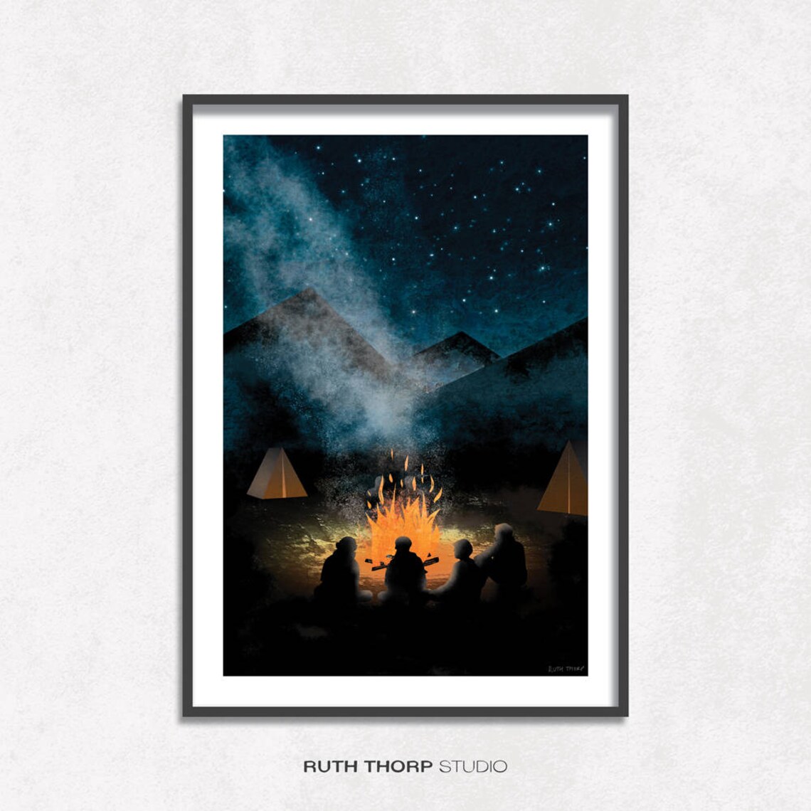 The Gathering Art Print: A4 A3 A2 A1 | Etsy