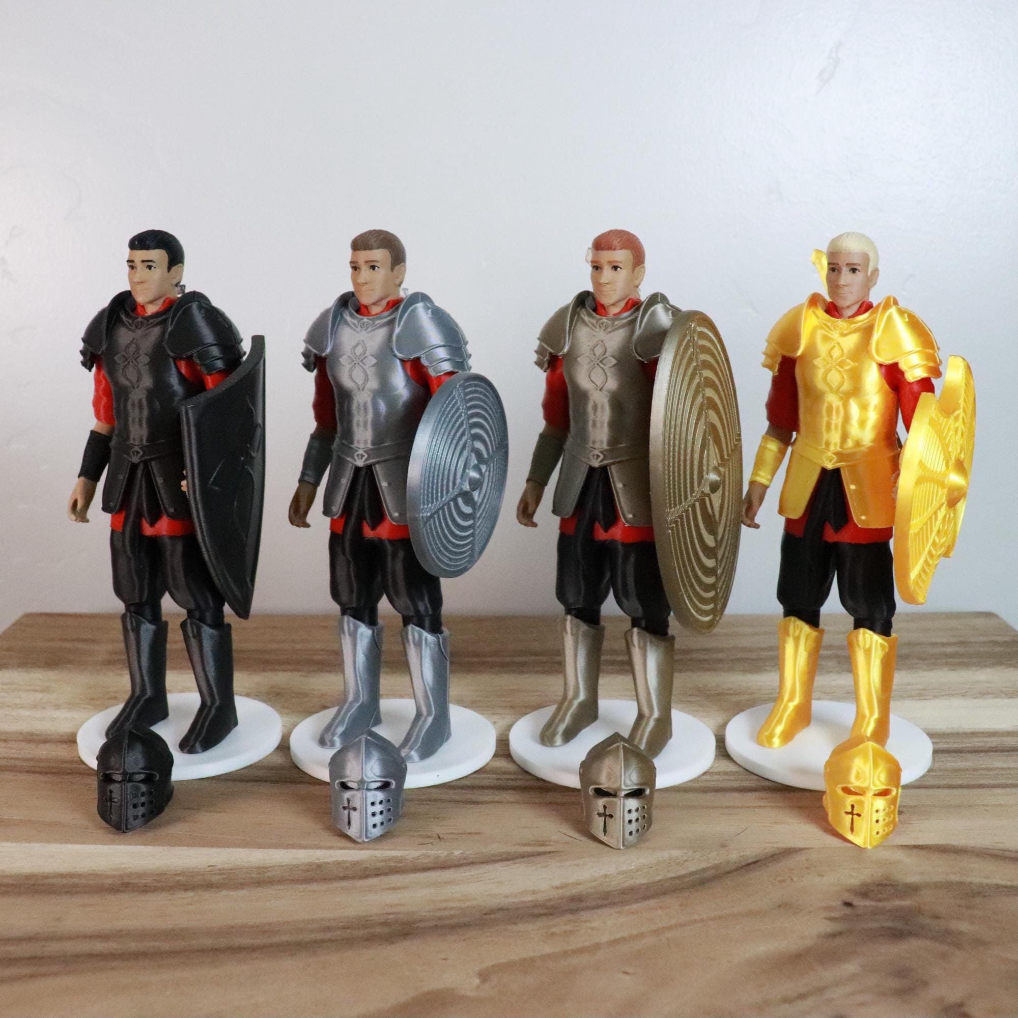 Armor of God Figurine (man): Removable Armor - Etsy
