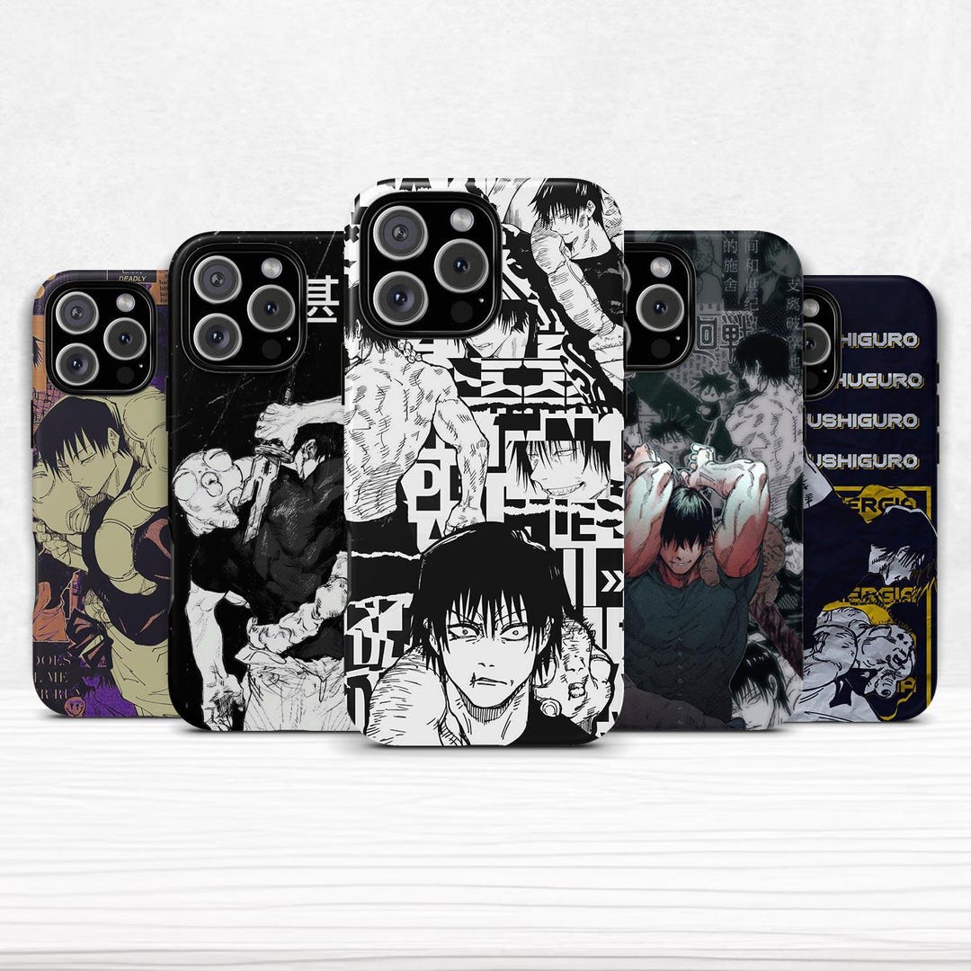 Anime Toji JJK Case Dual Shell Phone Cover for iPhone 11 12 13 14 15 16 ...