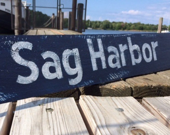 Sag Harbor Sign, the Hamptons Sign, Sagaponak, Long Island NY, Long ...