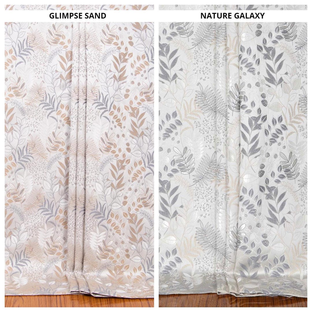 Botanical Floral Patterned Roman Shades. Custom Window Blinds for Study ...