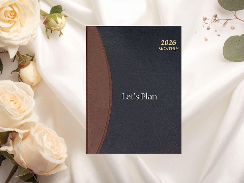 Digital Planner 2026 | Minimalist Daily Weekly Monthly Planner ...