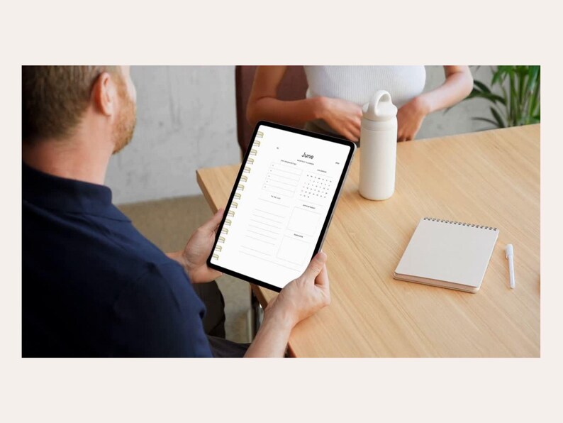 Digital Planner 2026 | Minimalist Daily Weekly Monthly Planner ...