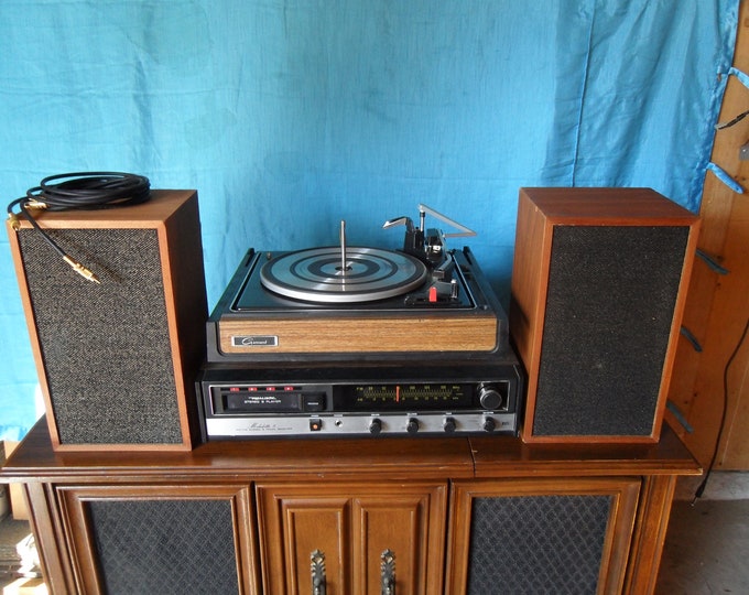 Vintage 70s Realistic Stereo Component System With Receiver, Speakers ...