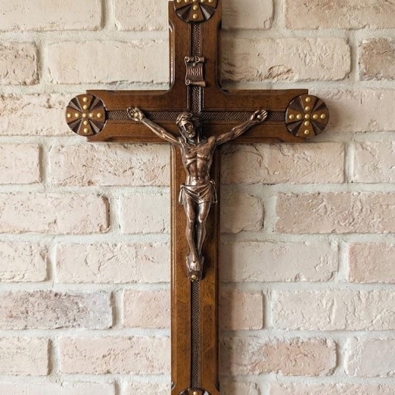 Copper Corpus Crucifix - Etsy