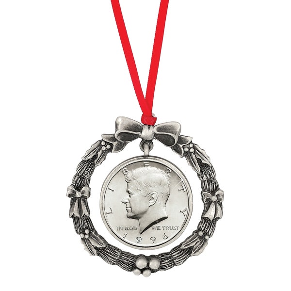 Silver Dollar Wreath - Etsy