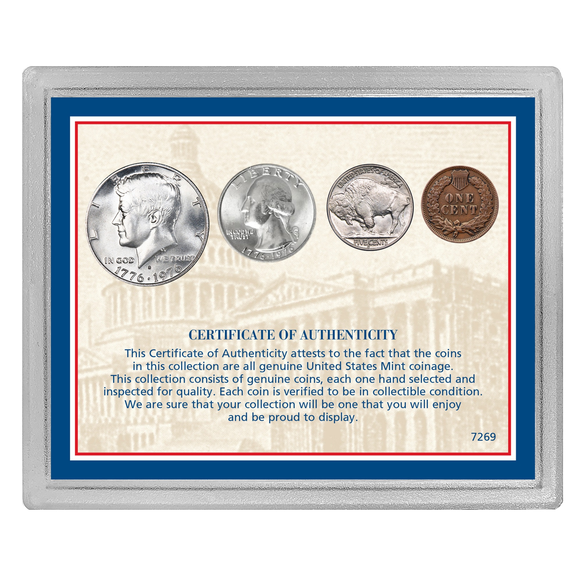 USA Four Most Famous Coins - Etsy