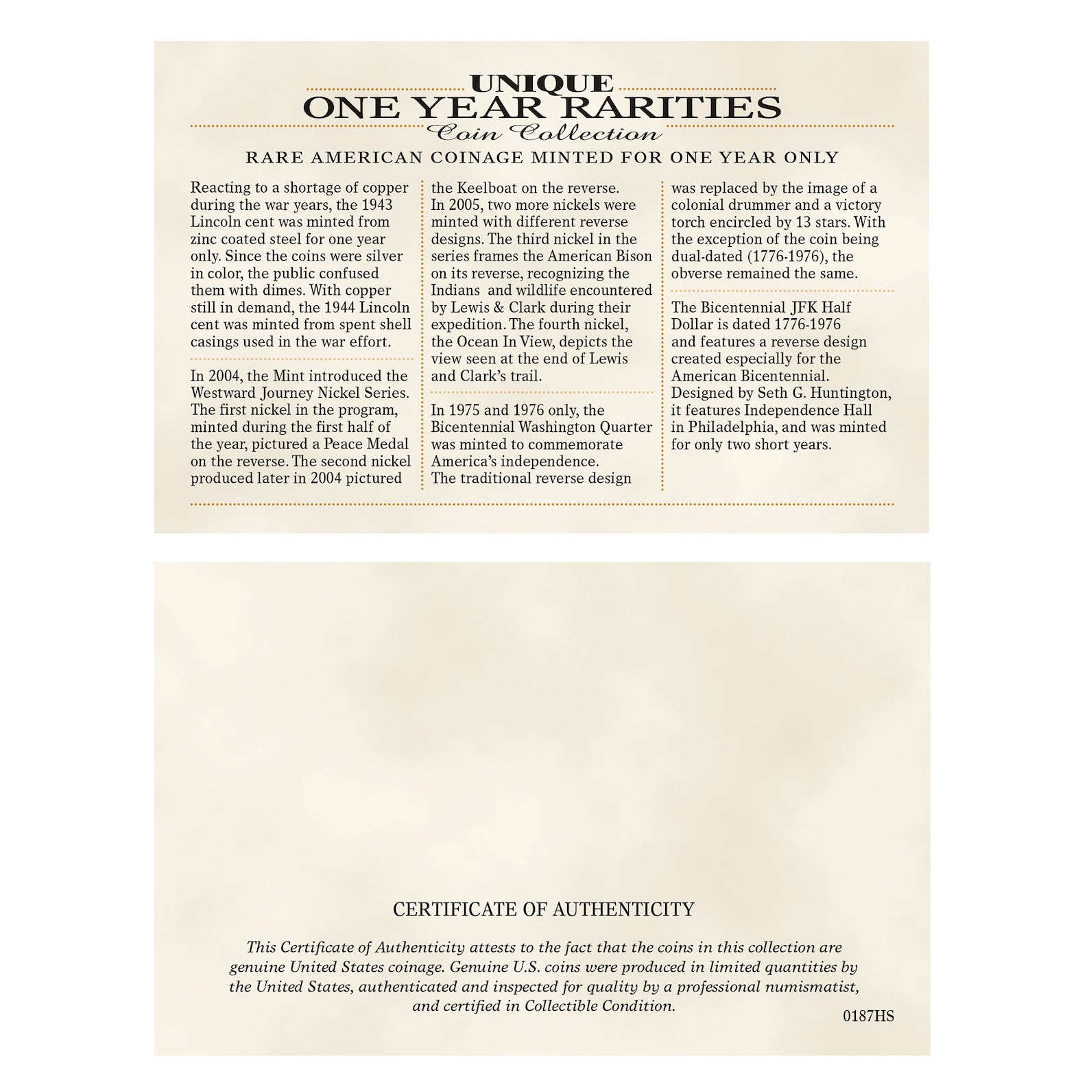 Unique One Year Rarities Coin Collection - Etsy