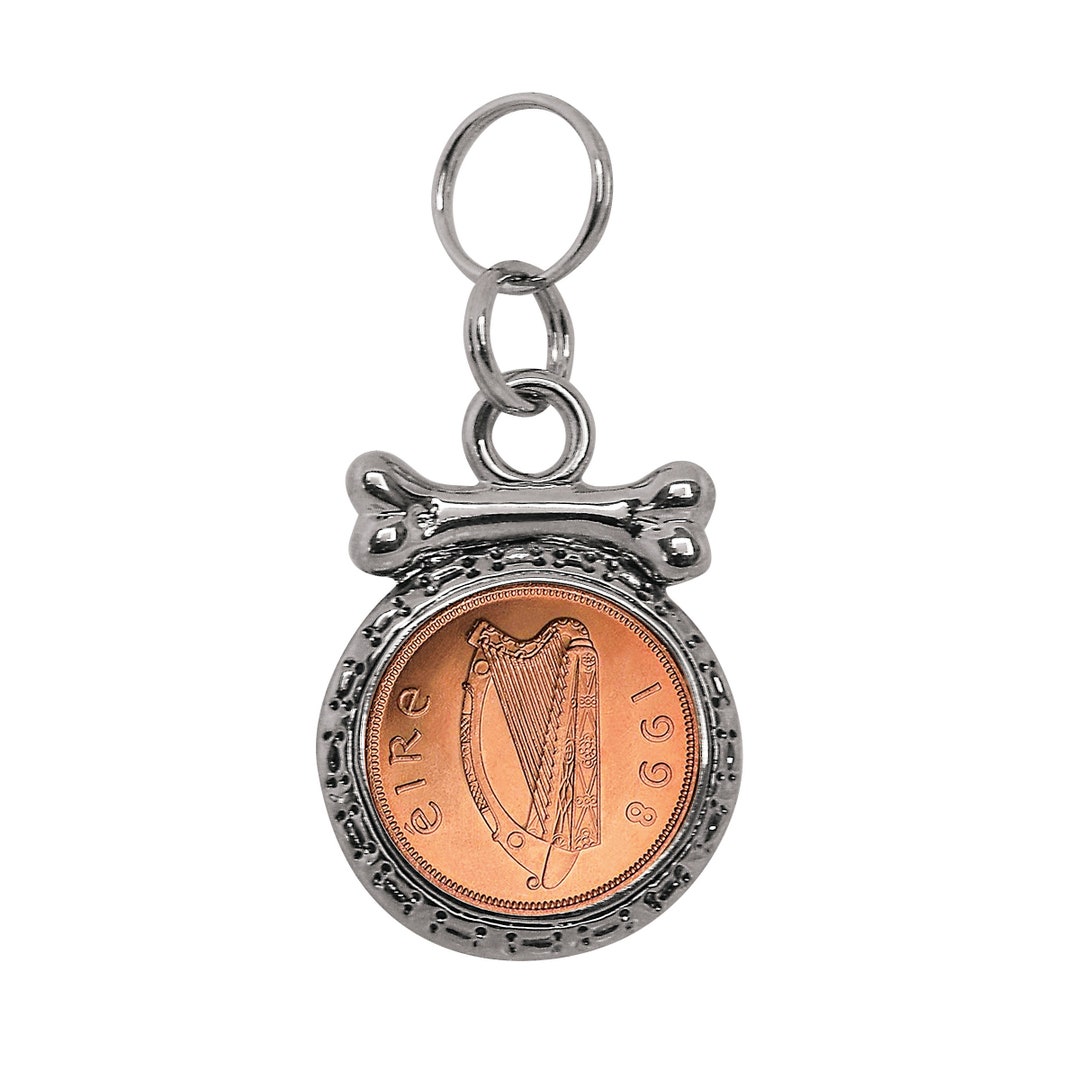 Engraveable Irish Penny Coin Dog Tag for Collar - Etsy