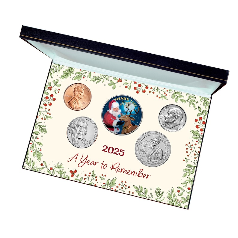 Year to Remember Santa Coin Box Set 2025 - Etsy