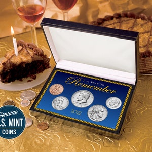 Year to Remember Coin Set: Historical Gift, Anniversary, Birthday - Etsy