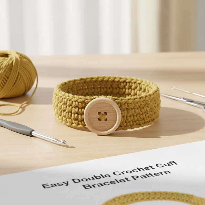 Crochet Cuff/bracelet - Etsy