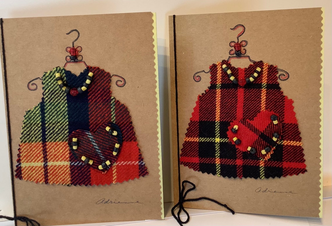 Textile Greeting Card, Fabric Greeting Card, Original OOAK Greeting ...