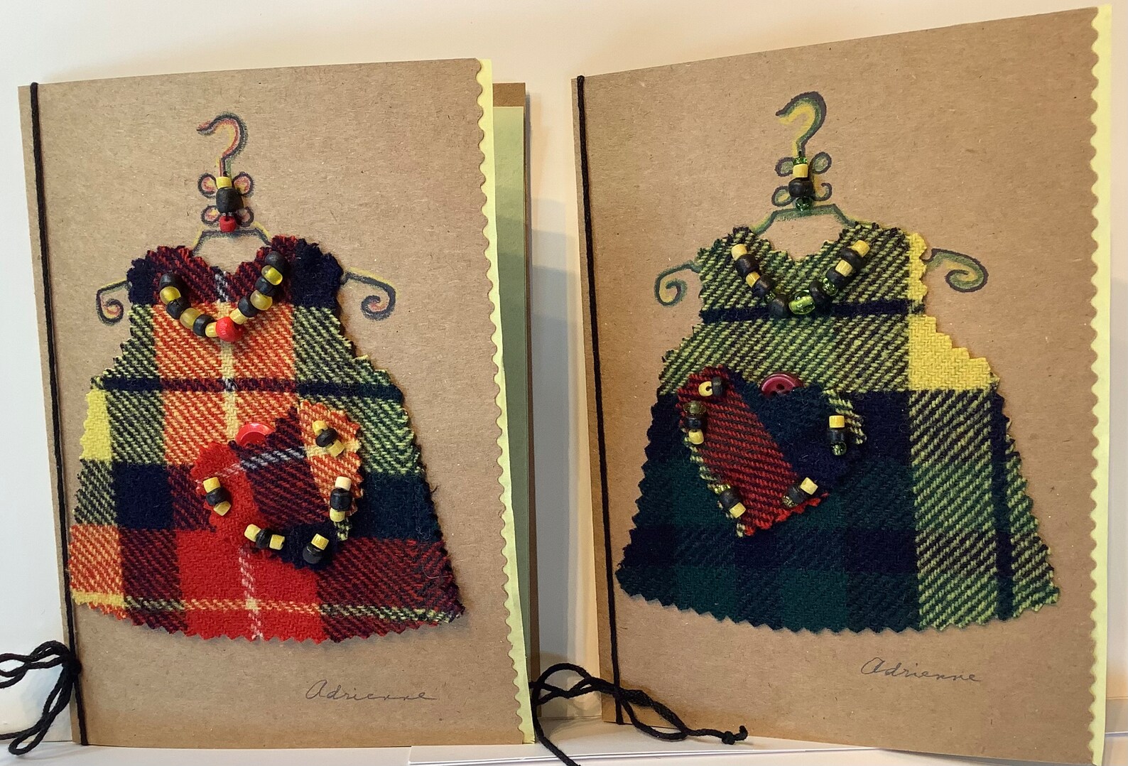 Textile Greeting Card, Fabric Greeting Card, Original OOAK Greeting ...