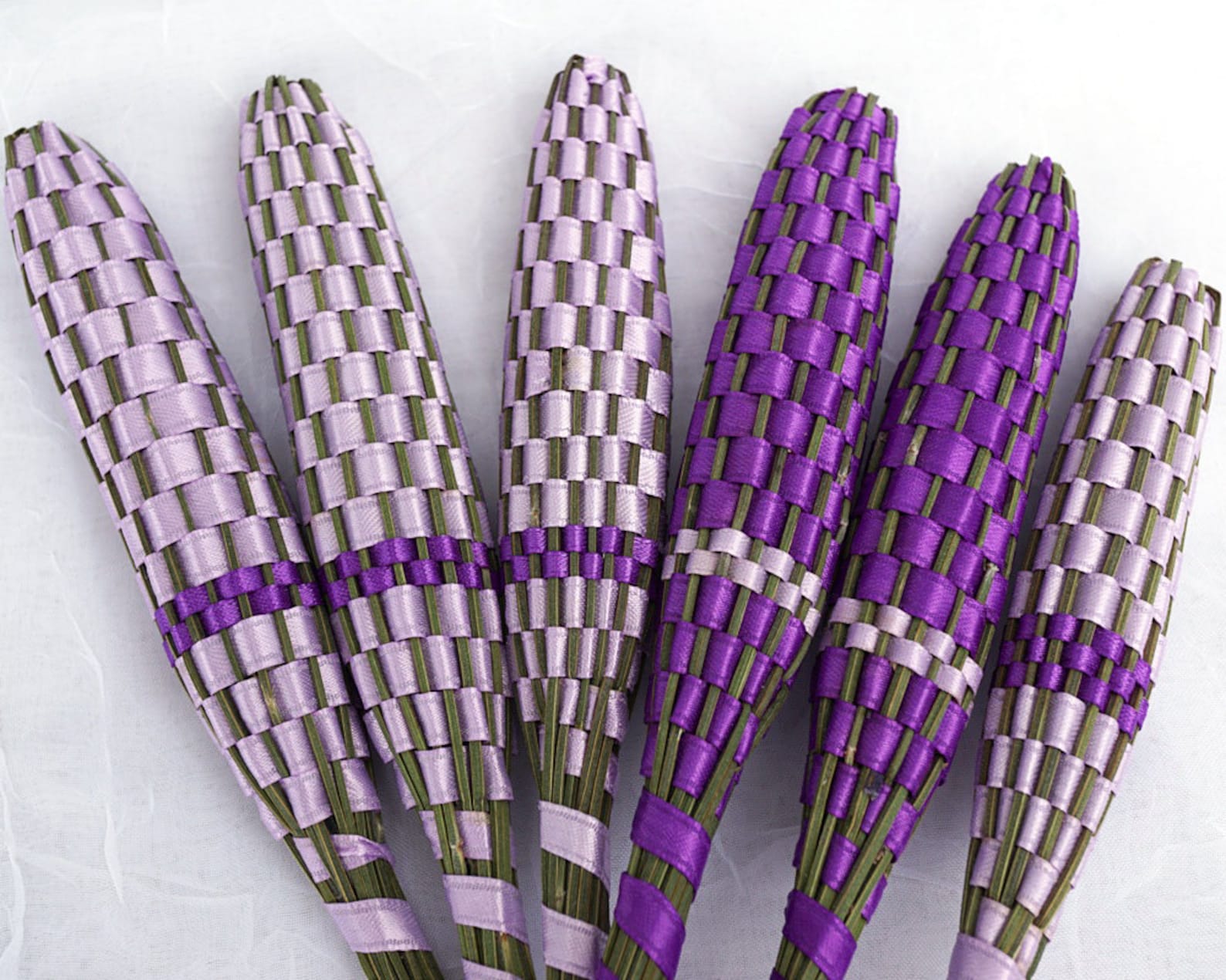 ON VACATION, Large Purple Organic Lavender Wand Wedding Gift for Bride ...