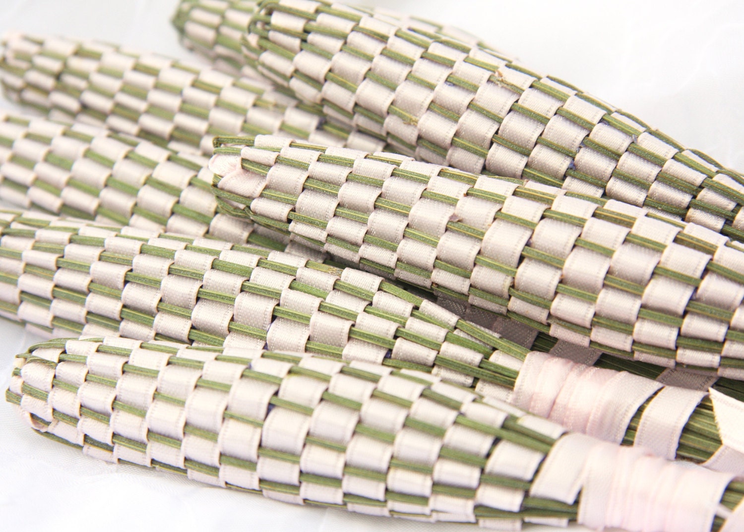 ON VACATION, Fancy Pink Large Organic Lavender Wand Woven From Freshly ...