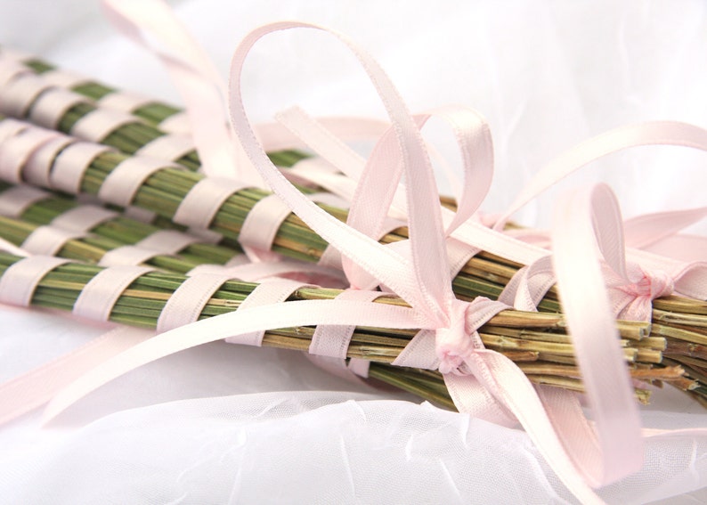 ON VACATION, Fancy Pink Large Organic Lavender Wand Woven From Freshly ...