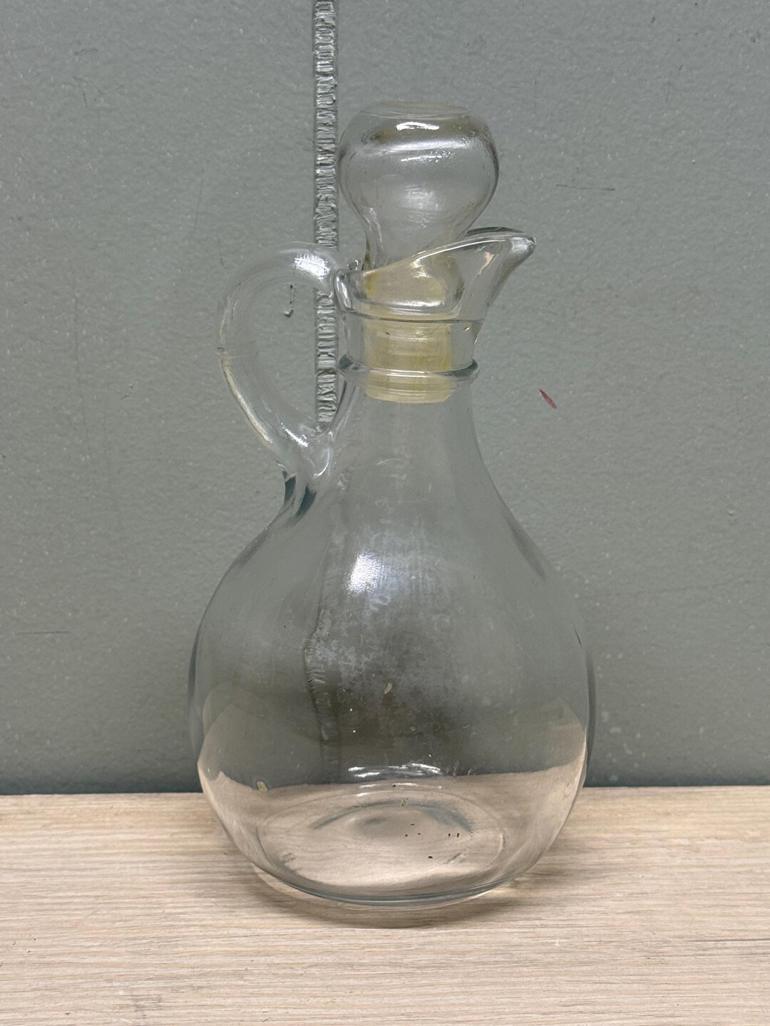 Vintage Anchor Hocking Glass Cruet - Etsy