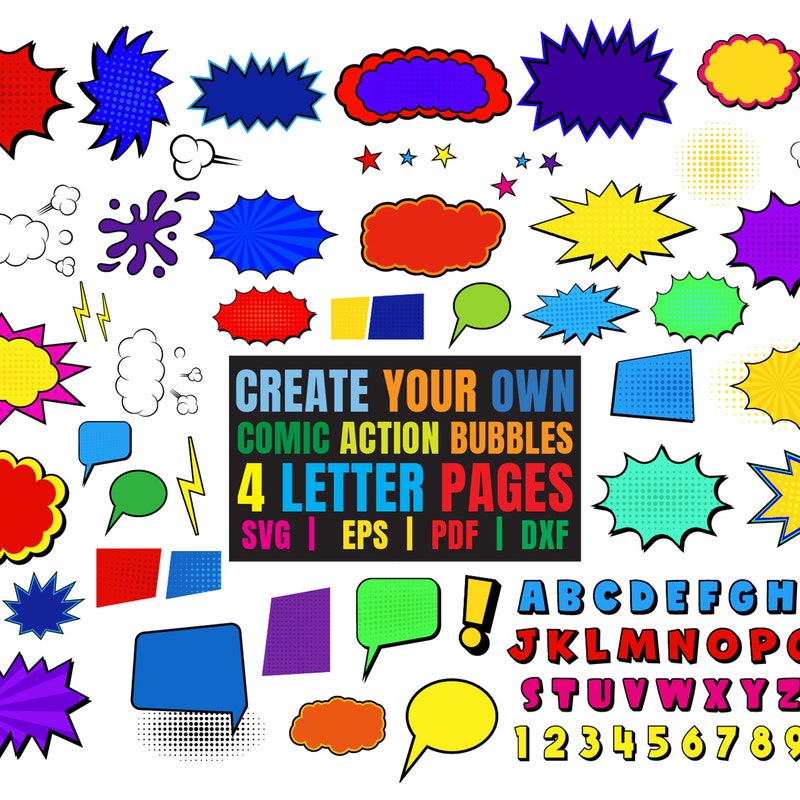 Comic Book Pow Art Print - Etsy