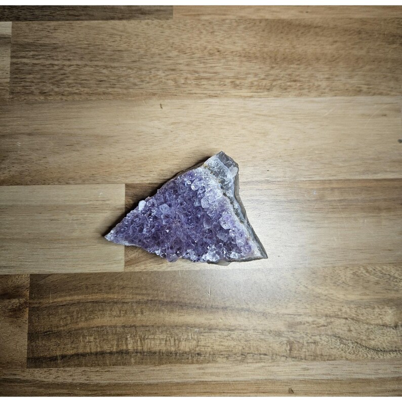 Amethyst Crystal Diplay Specimen Partial Geode - Etsy