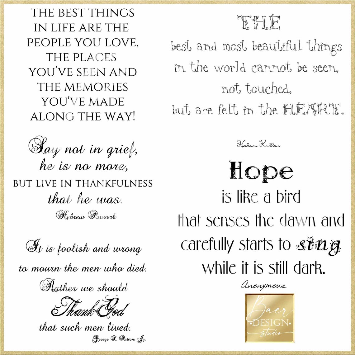 Funeral Memorial Quotes: Celebration of Life Sayings, Sympathy Verses ...