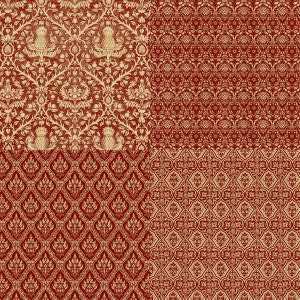 Red and Gold Digital Paper, Red and Tan Digital Paper, Red and Gold ...