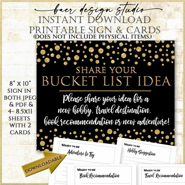 Retirement Bucket List - Etsy