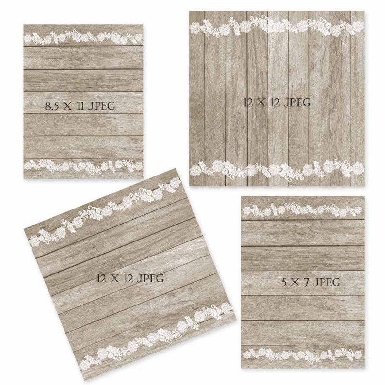 WOOD and LACE Digital Paper:wood Digital Paper French - Etsy