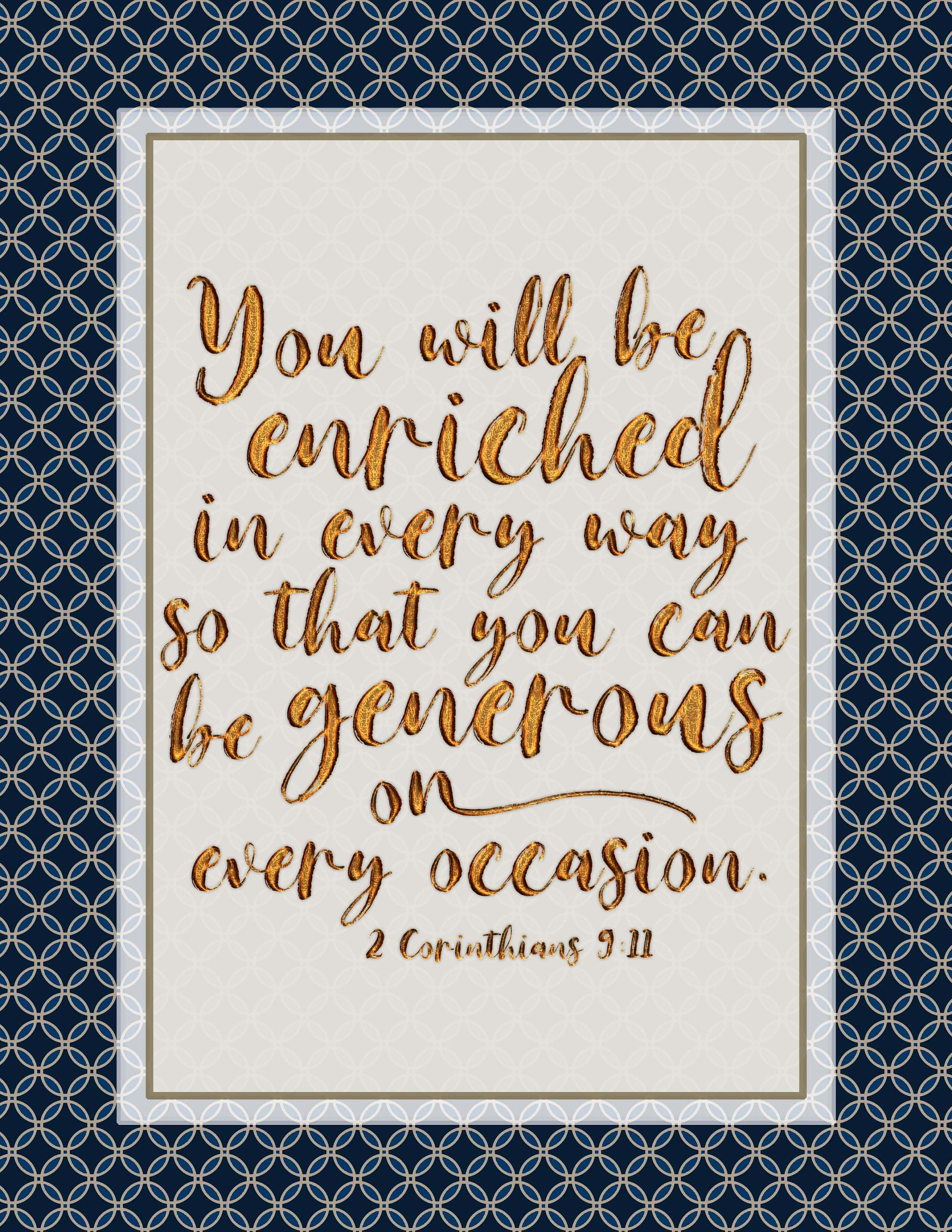 GENEROSITY Quotes:generosity Bible Verses Bible Verses About - Etsy Norway