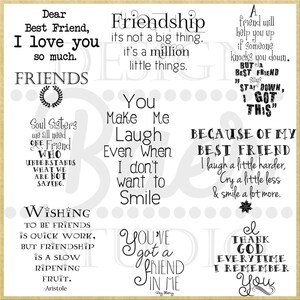 Best Friend Quotes:friendship Quotes, Printable Quotes, Friendship ...