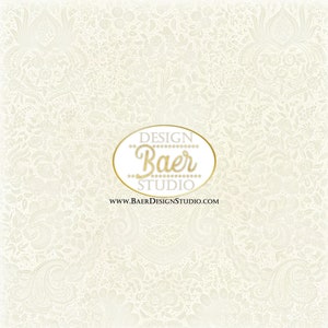 Ivory Digital Paperdigital Paper Vintageivory Damask Digital Paperivory ...