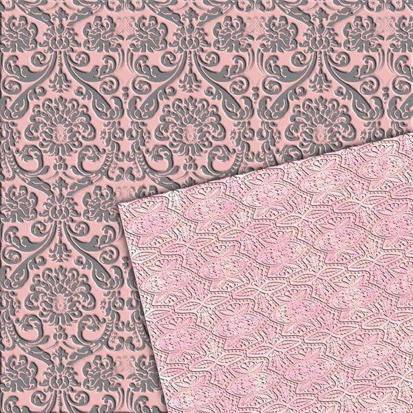 Pink and Silver Digital Paper Printablespink Brocade - Etsy