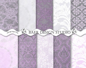 Damask Vintage Paper - Etsy