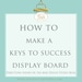 Printable Sign for the Keys to Success Graduation Tags Display (digital ...