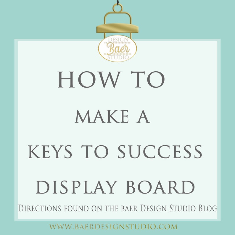 Printable SIGN for the Keys to Success Graduation Tags:keys to | Etsy