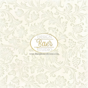 Ivory Digital Paperdigital Paper Vintageivory Damask Digital Paperivory ...