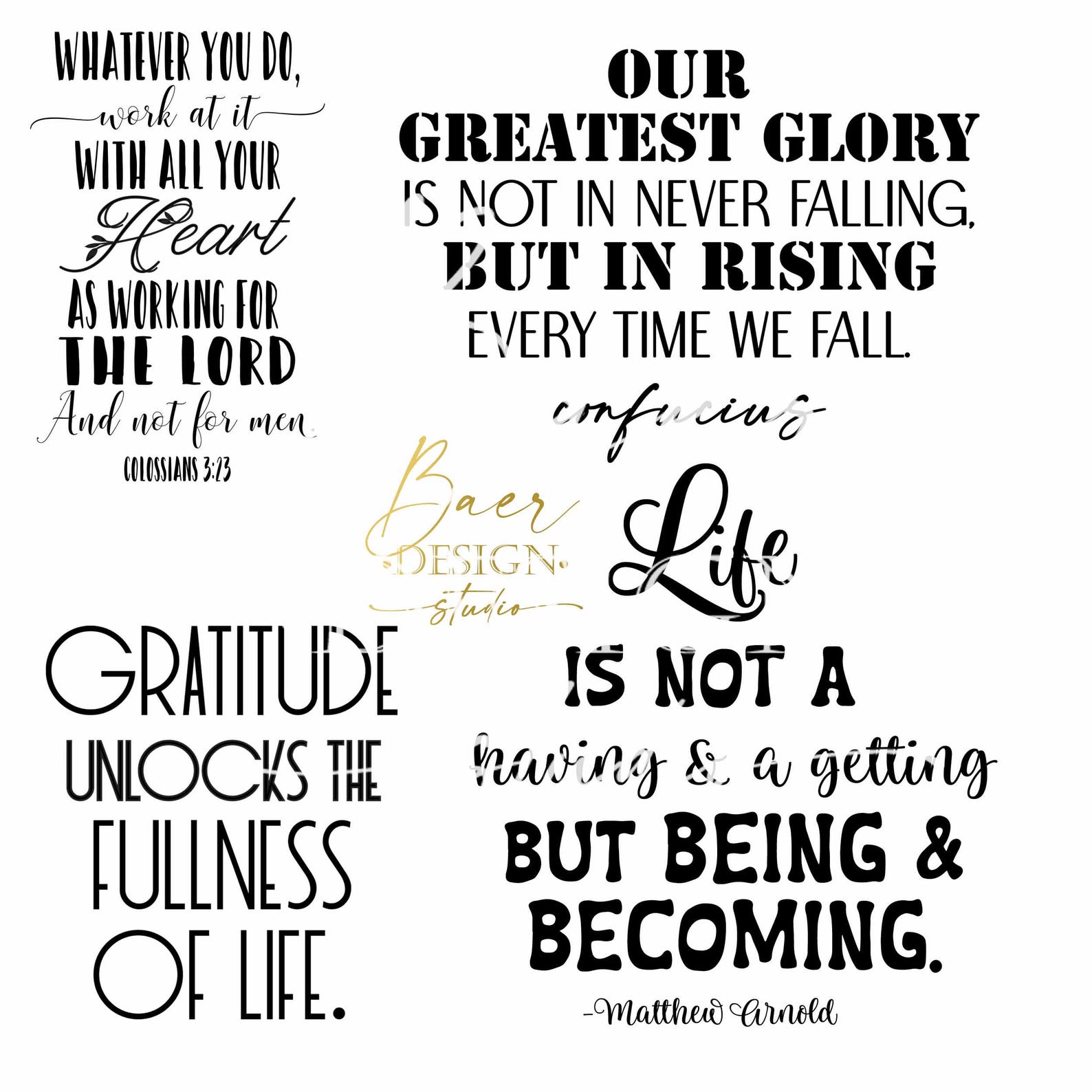 Graduation Quote Bundle: Class of 2026 Clipart PNG, Photo Overlays - Etsy