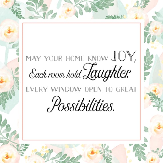 New Home Quotes Inspiration