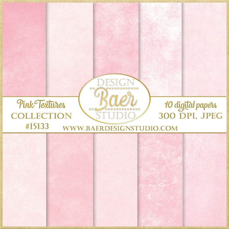Pink Digital Paper - Etsy