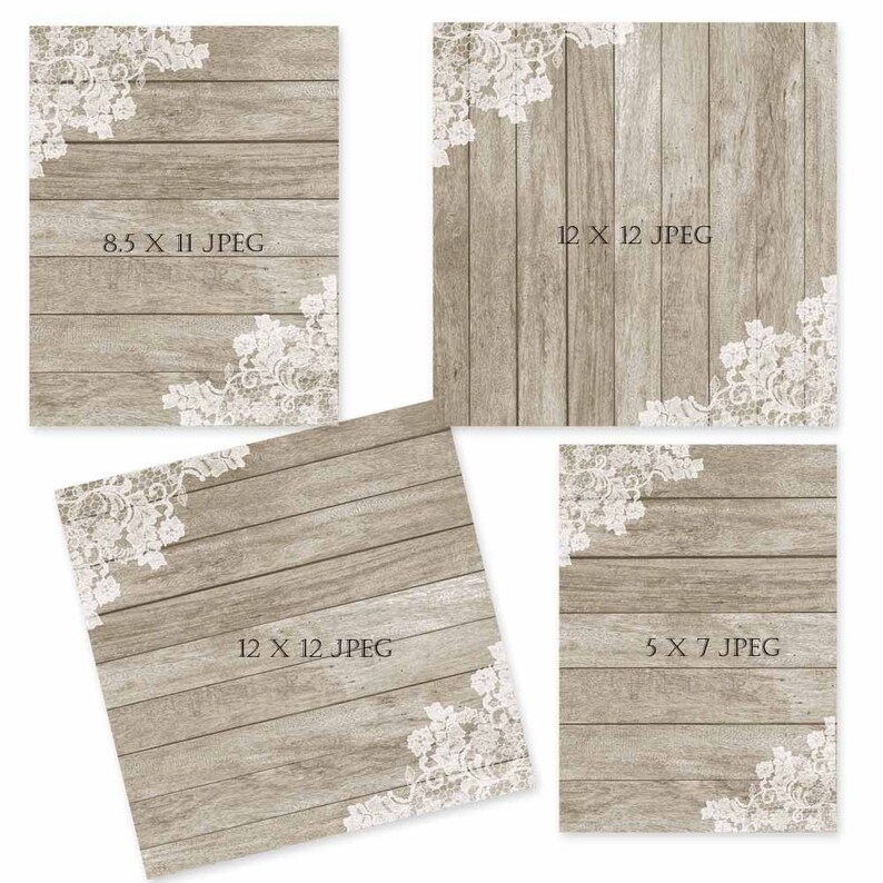 WOOD and LACE Digital Paper:wood Digital Paper French - Etsy