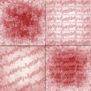 DARK RED Digital Paper:brick Red Digital Paper Red Swirl - Etsy