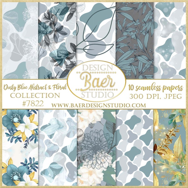 Botanical Background - Etsy