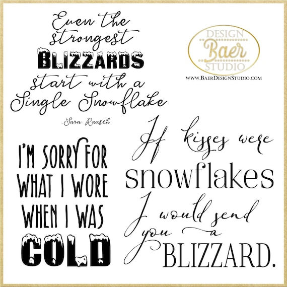 Snowflake Quotes Unique